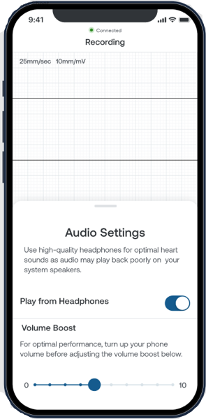 Take a guided cardiac exam with the Eko App – Help Center